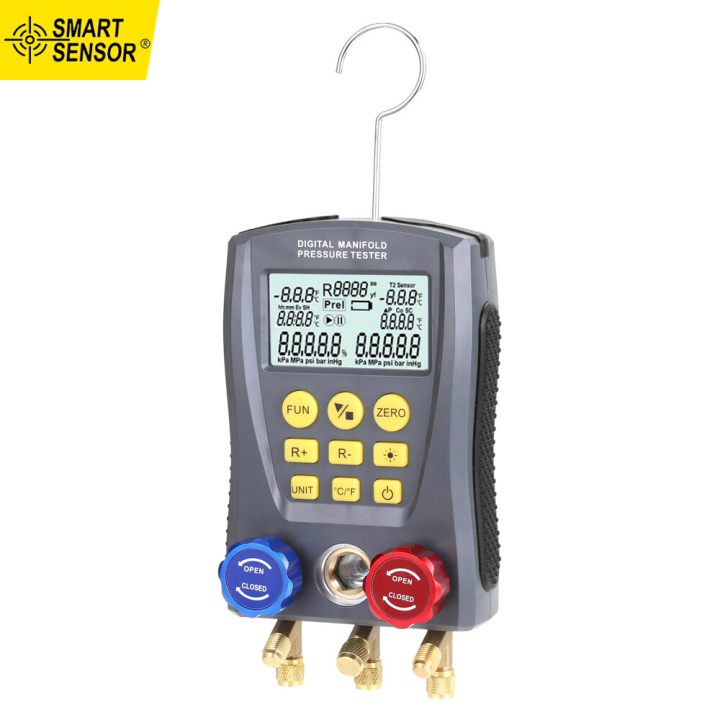 Smart Sensor Pressure Gauge Refrigeration Digital Vacuum Pressure ...
