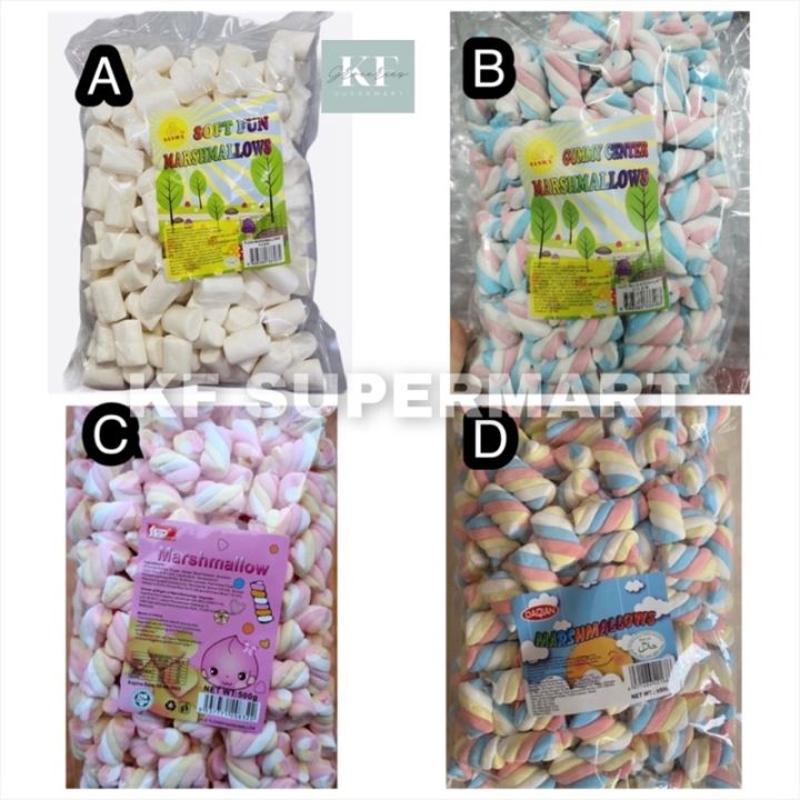Marshmallow 500g HALAL | 棉花糖 (Random Flavour) | Lazada
