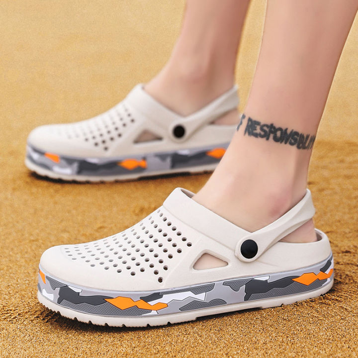 Cod Sepatu Sandal Pria Sandal Sepatu Pria Flip Flop Eva Kasual Bahan Karet Ringan Dan Nyaman