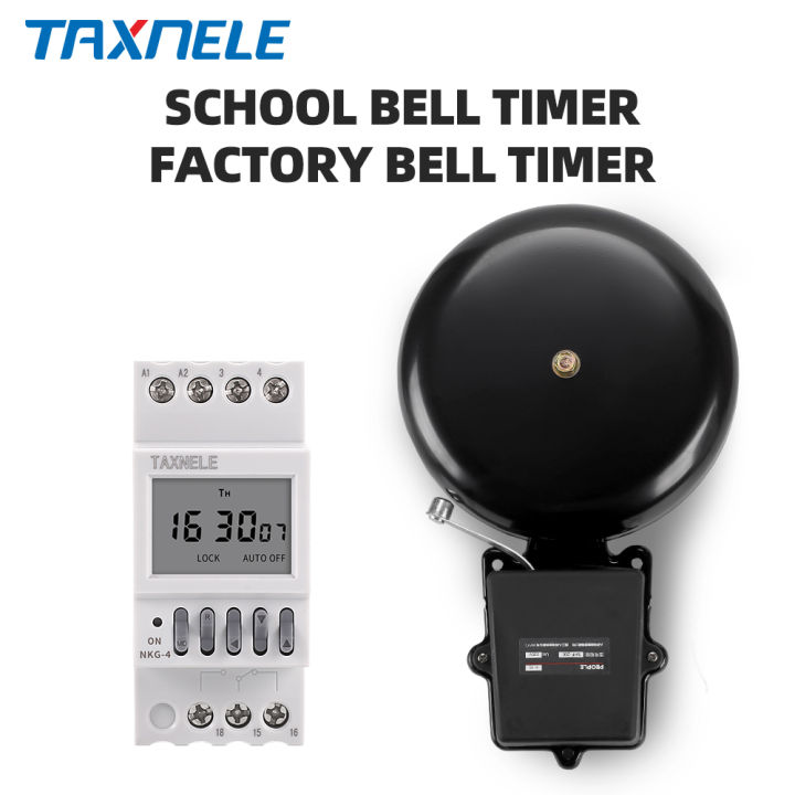 Din Rail Timer Auto Bell Ring Timer Controller Time Switch School ...