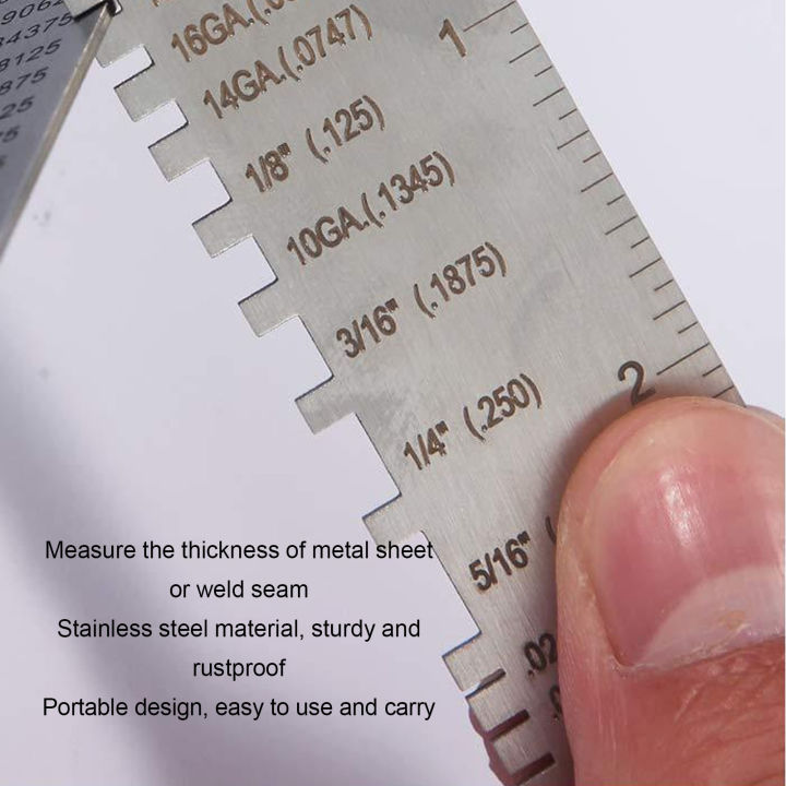 Welding Seam Inspection Ruler Welding Seam Welding Seam Thickness Ruler ...