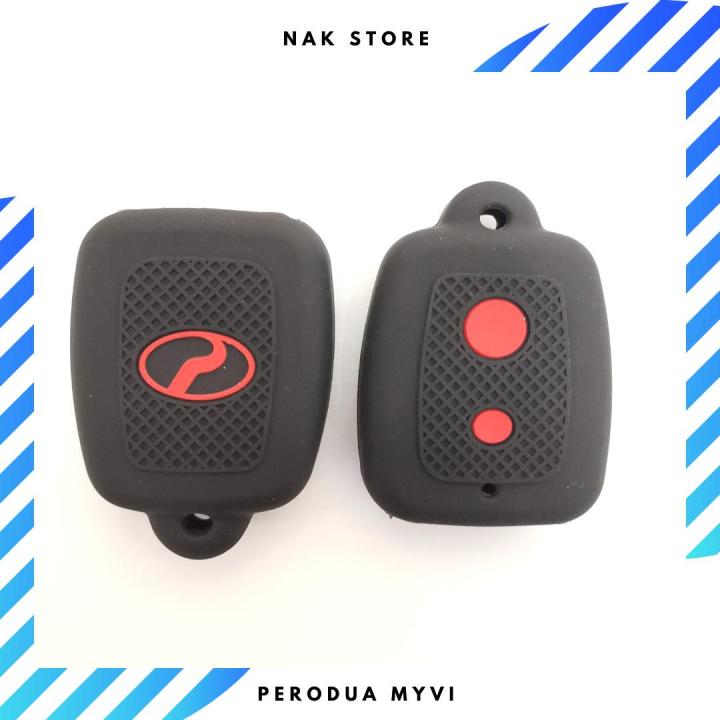Perodua Myvi Remote Silicone Rubber Car Key Cover | Lazada