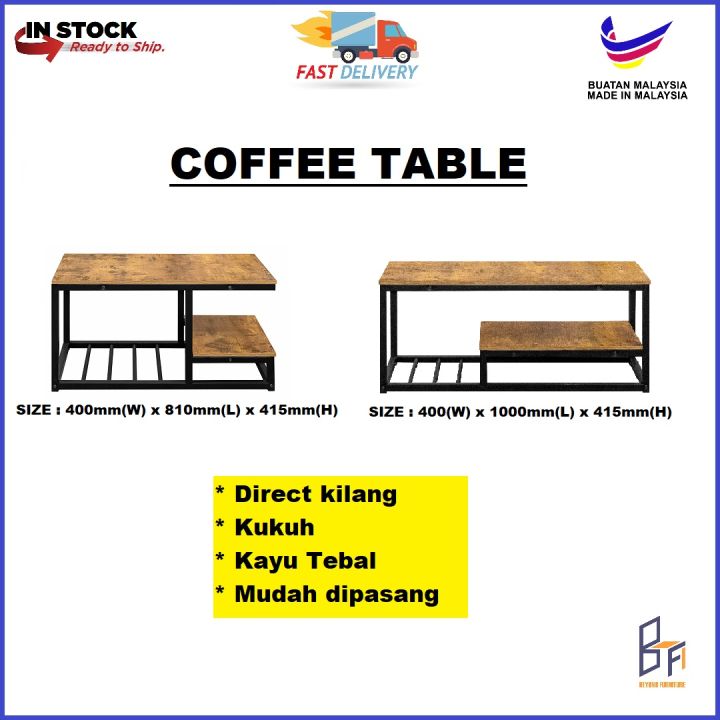 [READY STOCK KEDAH] Beyond Furniture Simple Coffee Table Living Room ...