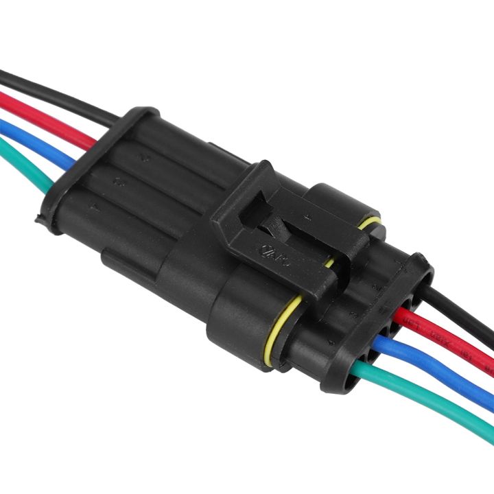 4 Pin Plug 4 Way Car Adapter 4 Pin Connector for Motorcycle Truck | Lazada