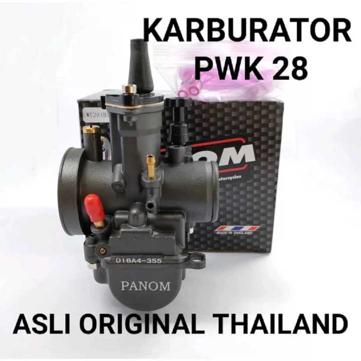 CARBU KARBU KARBURATOR PWK 28 PANOM ASLI ORIGINAL 100% THAILAND RACING | Lazada Indonesia