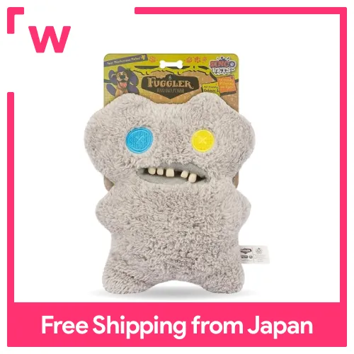 Fuggler Gap Tooth Gray Dog Toy with Sound | Lazada
