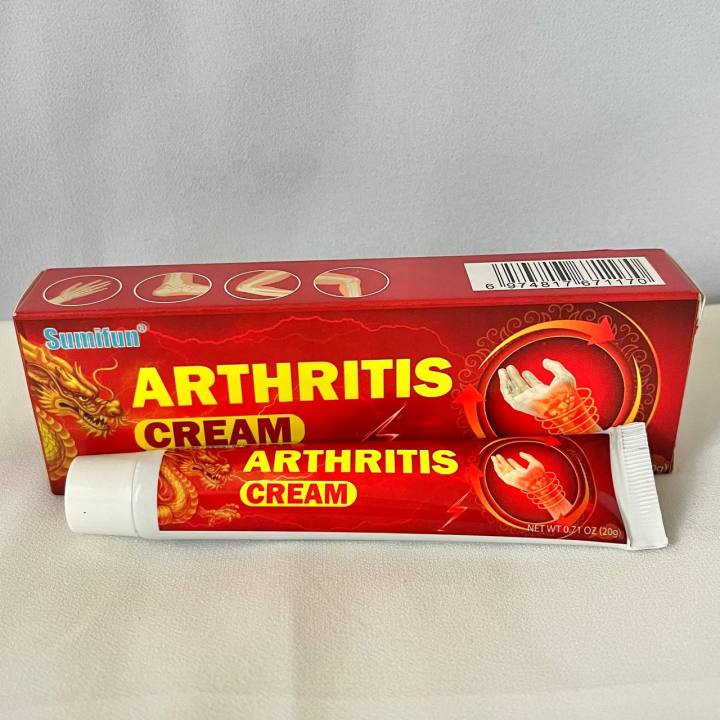 Sumifun Arthritis Cream for Joint Pain Swelling cramps 20g | Lazada PH