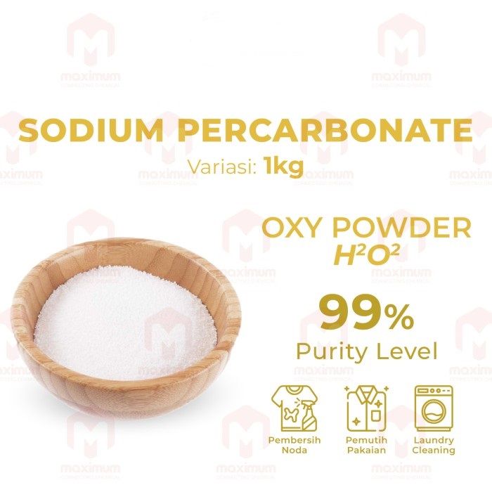 Sodium Percarbonate / Hydrogen Peroxide Powder / H2O2 Powder ( 1 KG ...