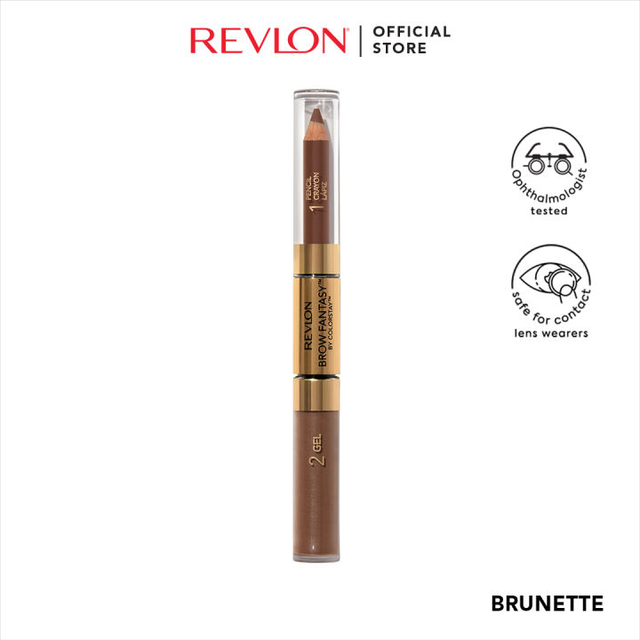 Revlon Brow Fantasy 2-In-1 Eyebrow Pencil And Eyebrow Gel | Lazada PH
