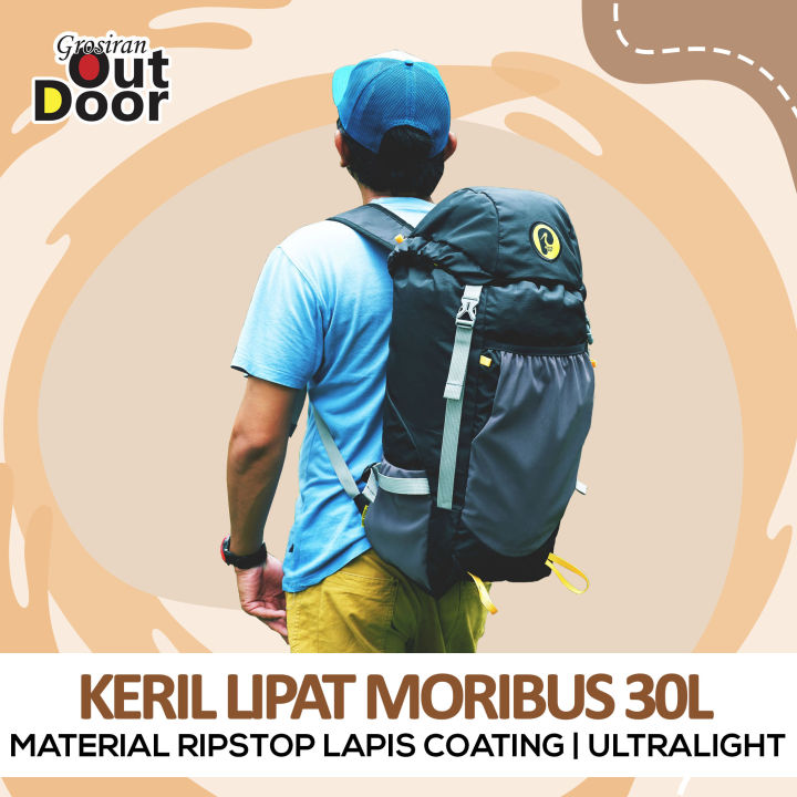 Tas keril lipat 30l palava adv | Lazada Indonesia