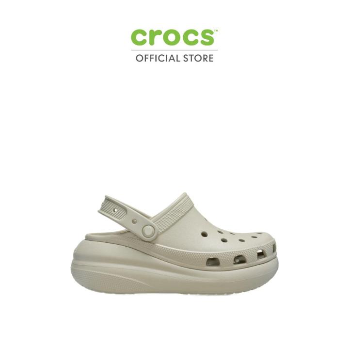 CROCS รองเท้าลำลองผู้ใหญ่ CRUSH CLOG รุ่น 207521-1WY - METEOR | Lazada ...