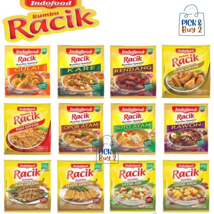 BUMBU RACIK INSTAN ANEKA RASA MASAKAN NUSANTARA KEMASAN SACHET HALAL ...