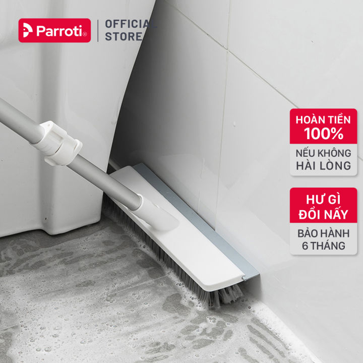 Cây chà sàn nhà tắm thông minh, chổi chà sàn đa năng 2 trong 1, cọ sàn ...