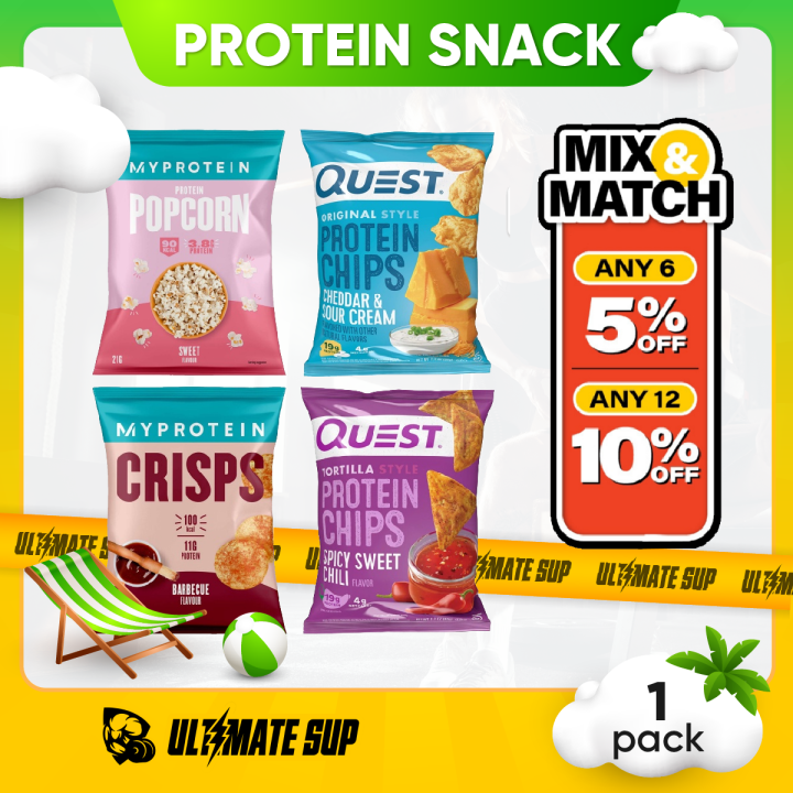 Protein Snack | Quest Protein Chips | Various Brands and Assorted ...