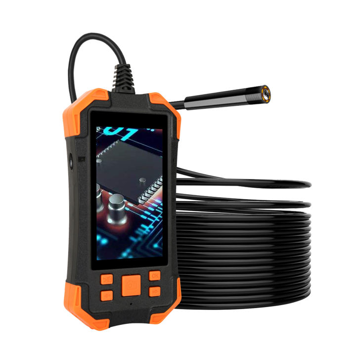 Industrial Endoscope 1080P Borescope Inspection Camera with Semi-rigid ...