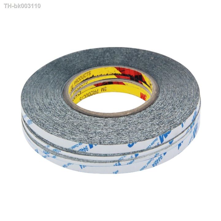 50M Black 3M Sticker Double-sided Tape 2mm 3mm 5mm 10mm Strong Adhesive ...