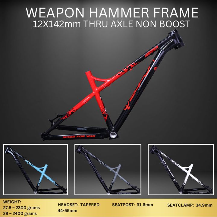 WEAPON HAMMER ENDURO FRAME (MTB FRAME) | Lazada PH