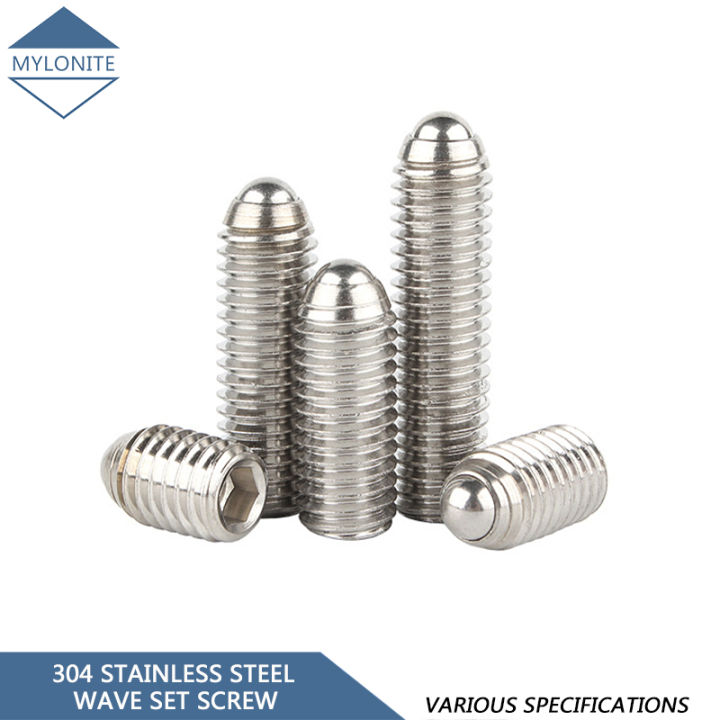 DIY Tool Stainless Steel 304 Bolt M3 M4 M5 M6 M8 M10 Length 5-50mm Headless Hex Socket Grub ...