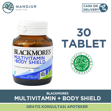 Blackmores Bio Ace Excell / Multivitamin + Body Shield 30 Kapsul ...