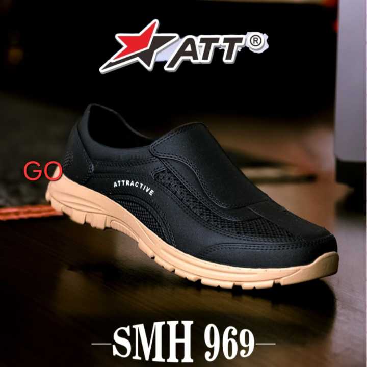 GOPRO ATT SMH 969 Sepatu Pria Dewasa Sepatu Formal Tanpa Tali Bahan ...