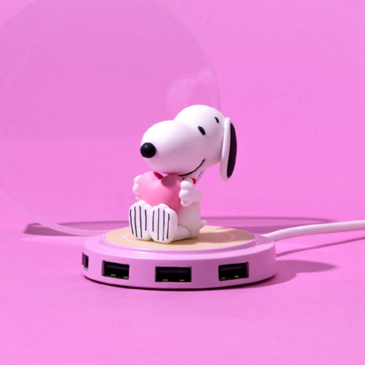 ( พร้อมส่ง ) Peanuts Snoopy Type-C 5-in-1 Multi Hub พอร์ตเชื่อมต่อ USB ...