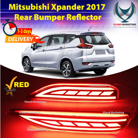 Mitsubishi Xpander 2017 2018 2019 2020 2021 2022 LED Rear Bumper ...