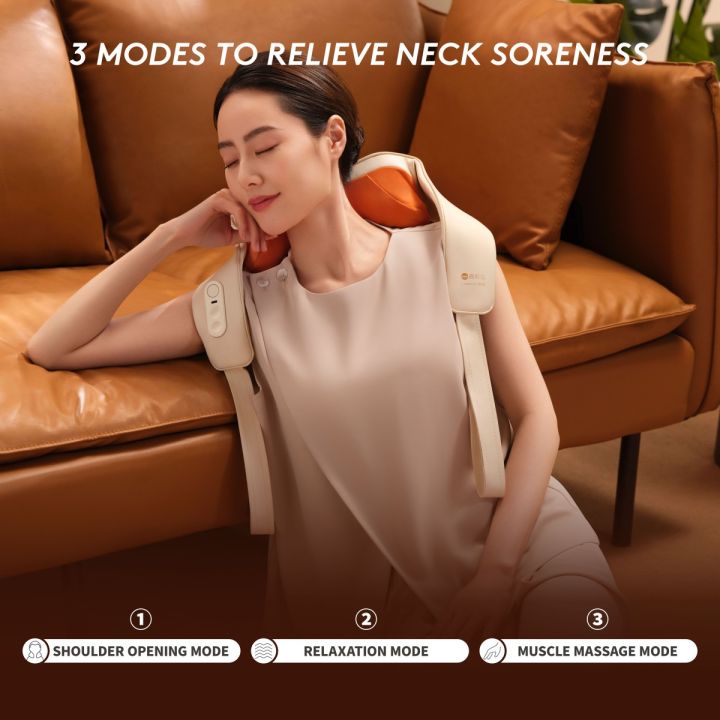 Breo N6 Mini High-End Neck Shoulder and Back Massager -Gentle ...