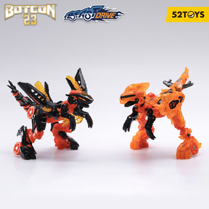 52TOYS BOTCON BEASTDRIVE BD-03 BCON SCALES with Bonus Mecha Deformation ...
