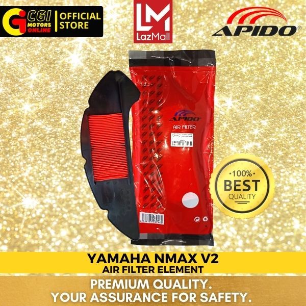 APIDO Air Cleaner / Filter Element for Yamaha NMAX V2 | Lazada PH