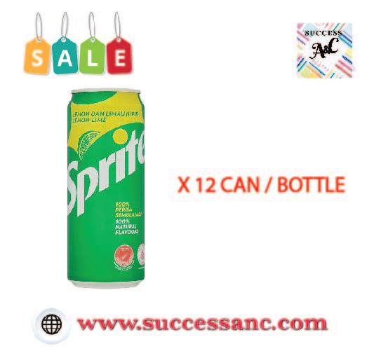Sprite 320ML X 12 CAN / CARTON | Lazada