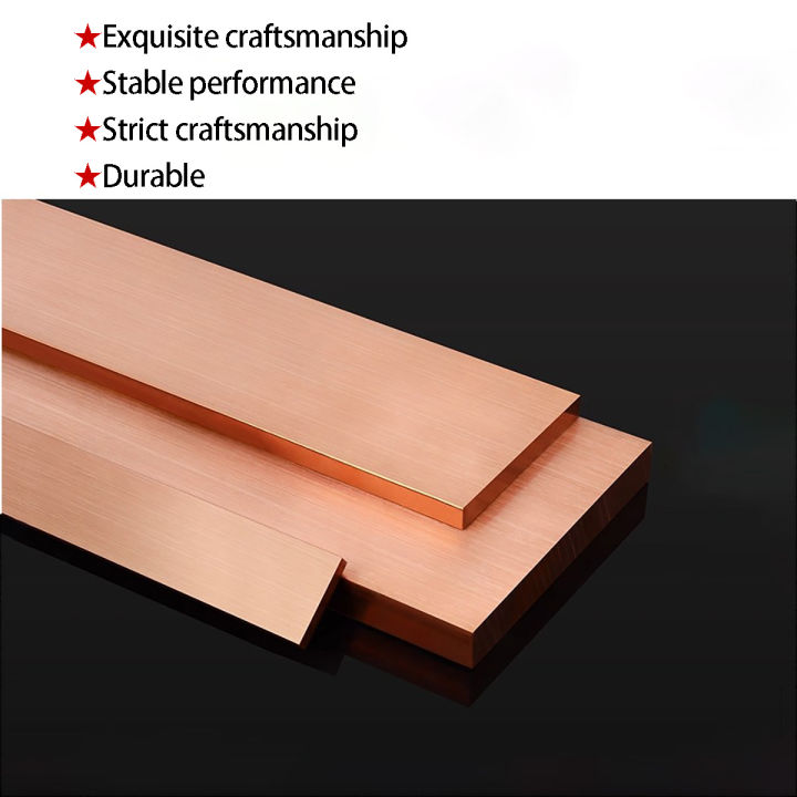 1PCS T2 Copper Bar Flat Strip - Conductive Grounding Busbar Busbar Tin ...
