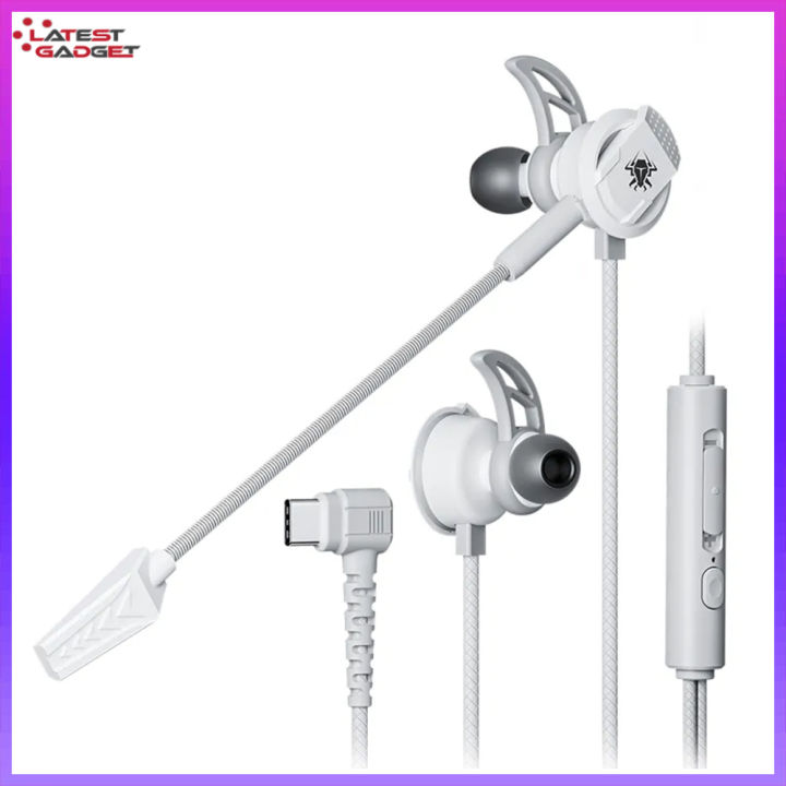 Plextone RX3 Pro Cyberpunk Gaming Earphones - White | Lazada PH