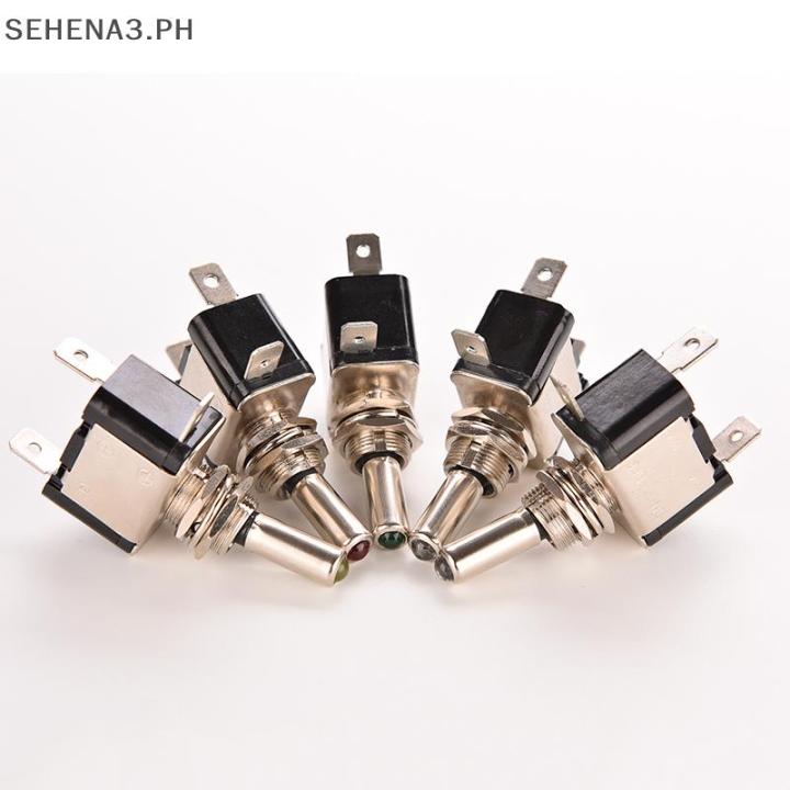 SEHPH LED Lighted Toggle Switch Rocker 12V 20A ON OFF Car Truck ATV ...