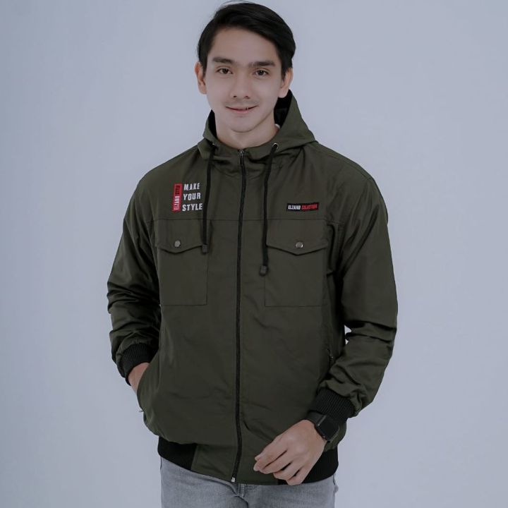 Semi Parka Elzano - Jaket Semi Parka | Lazada Indonesia