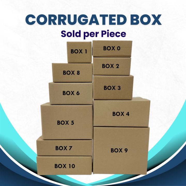 10pcs Corrugated Box Carton Boxes Shipping Box | Lazada PH