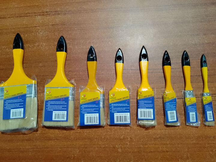 PAINT BRUSH | AUTHENTIC | ALL SIZES 1/2" TO 4" (INCH) SOLD PER PIECE | Lazada PH