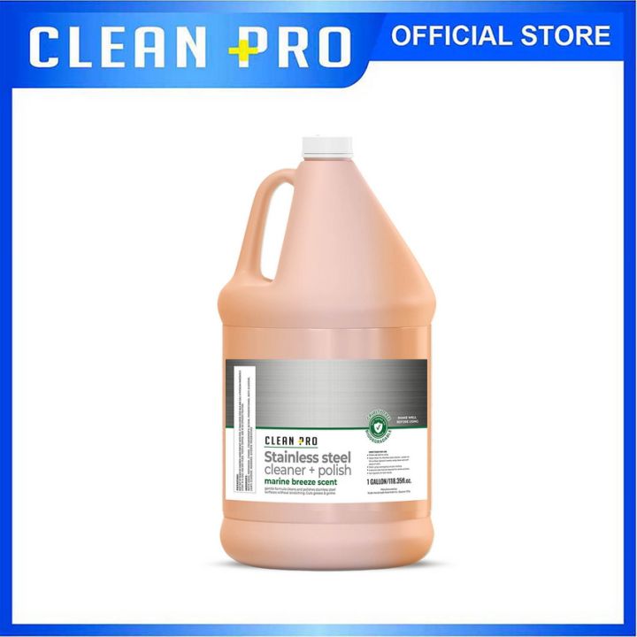 Clean Pro Stainless Steel Cleaner + Polish Gallon | Lazada PH