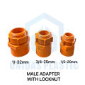 PVC Orange Electrical Conduit 1/2 ,3/4, 1,inches Elbow , TEE,Coupling ...