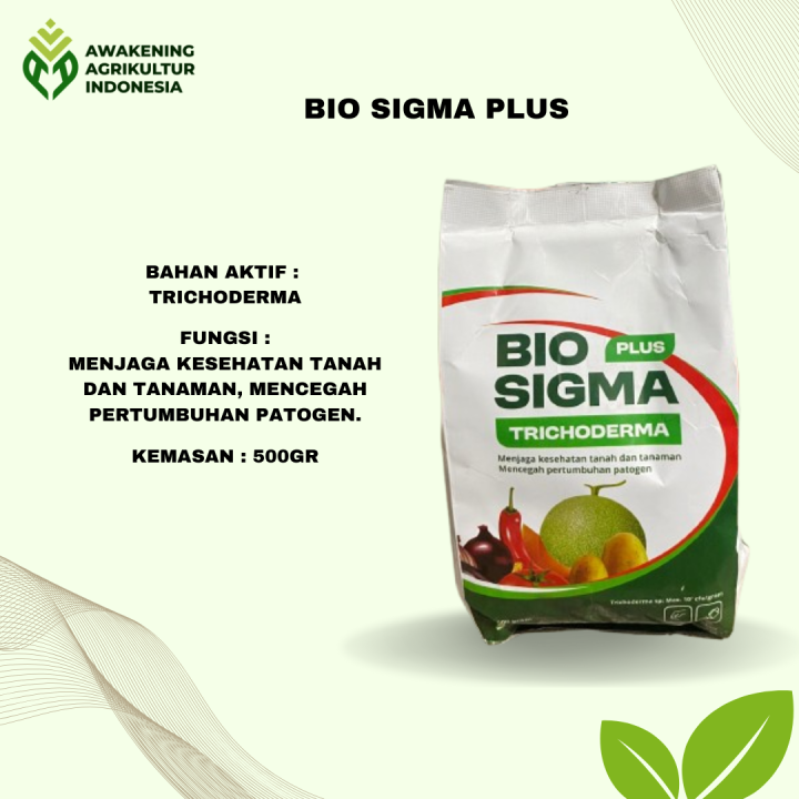 BIO SIGMA PLUS TRICHODERMA 500 GRAM untuk tanaman | Lazada Indonesia