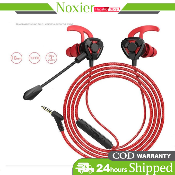NOXIER G9 Gaming Headset Earphone Helmets with Microphone Volume ...