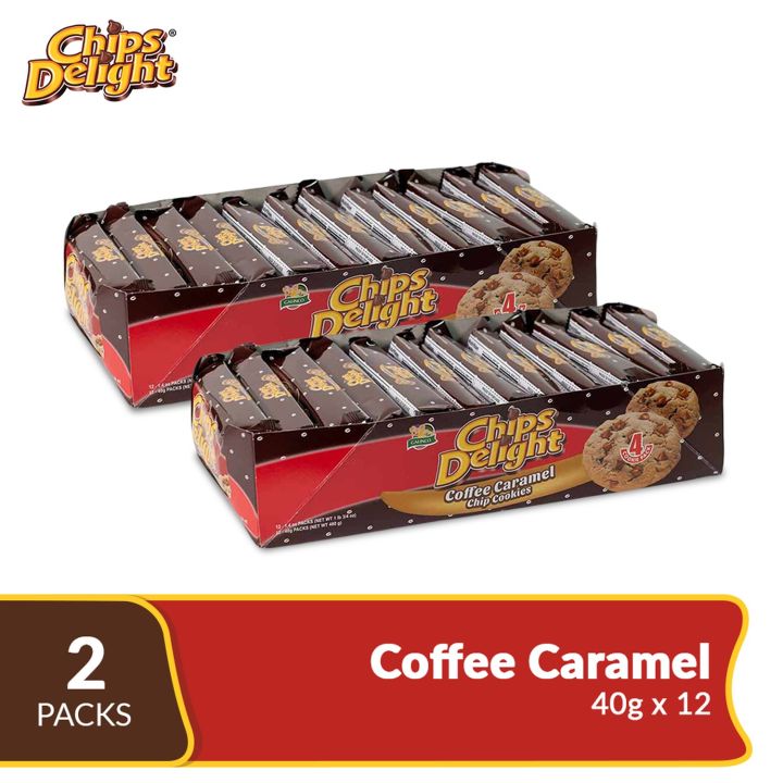 Chips Delight Coffee Caramel 40g x 12 (2 Packs) | Lazada PH