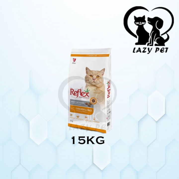 Reflex Adult Cat Chicken & Rice (Cat Food) 15KG | Lazada