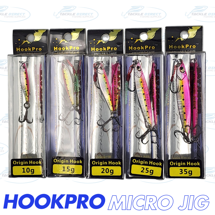 HOOK PRO MICRO JIG (Bay Jigger) Pink 10g 15g 20g 25g 35g | Lazada PH