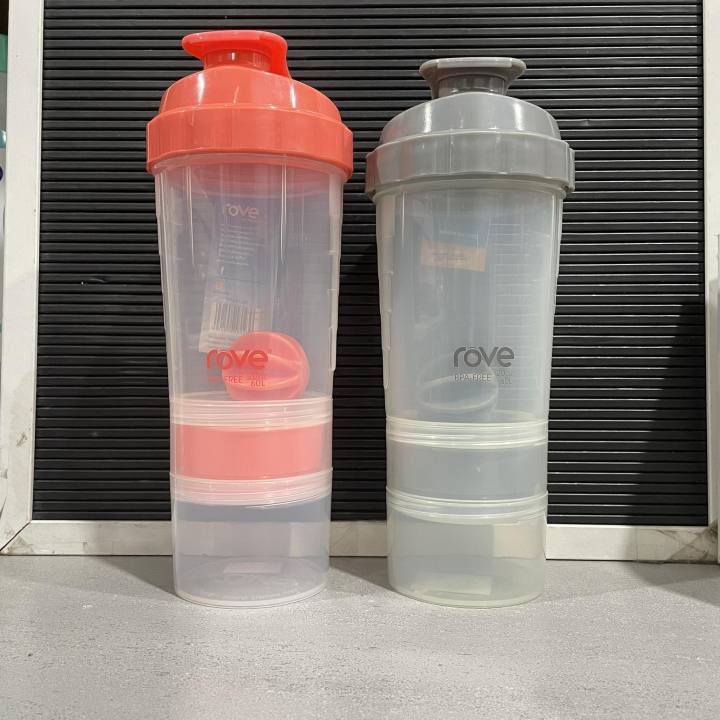 Rove Blender Bottle - Leak Proof Color Shaker Bottle with Blender Ball ...
