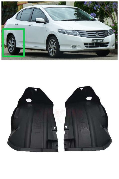Rear Fender liner Lining Left Right For Honda city 2009 2010 2011 2012 ...