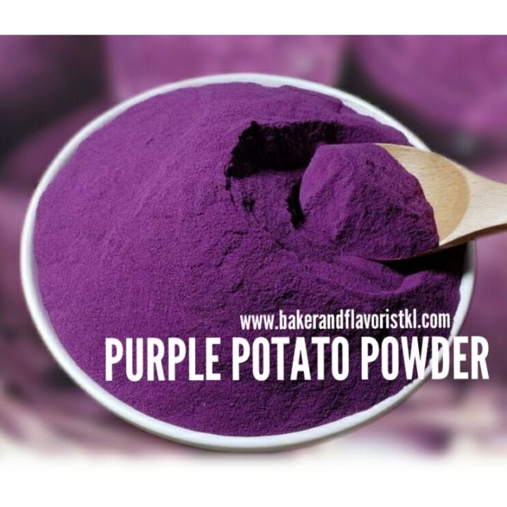 Purple potato powder 500g 紫薯粉 天然蔬果粉 natural food powder pumpkin spinach ...