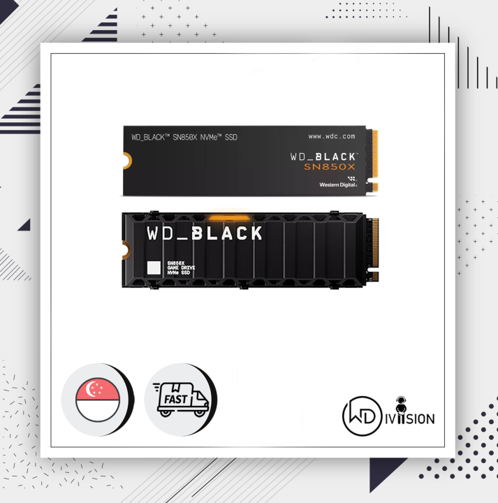 8TB Western Digital WD BLACK SN850X NVMe 2280 SSD Without Heatsink for ...