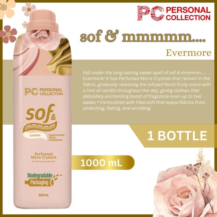 Personal Collection SOF & MMMMM Fabric conditioner Evermore Perfumed ...