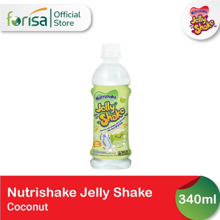 Nutrishake Jelly Shake Minuman Instant Rasa Coconut 340 ml | Lazada ...