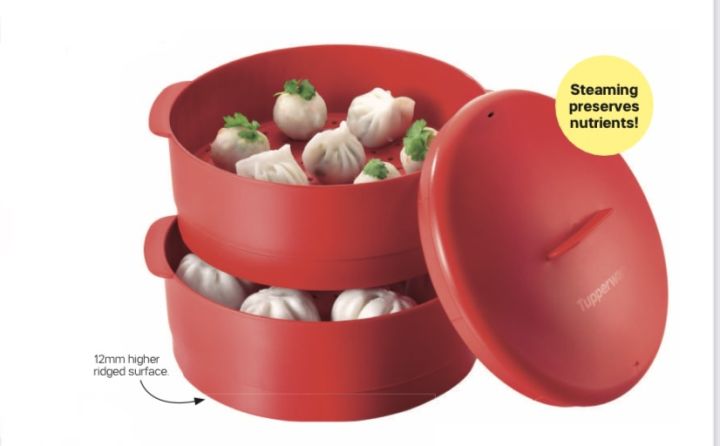[Tupperware Steam It] Multi-Tiered Food Steamer | Lazada Singapore